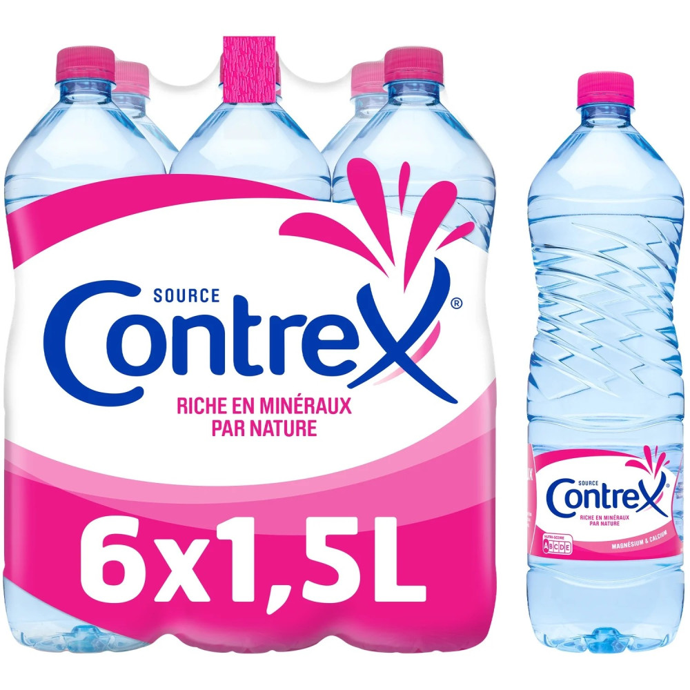 1.5 L Eau Minérale Naturelle CONTREX - Calcium & Magnésium | Vosges